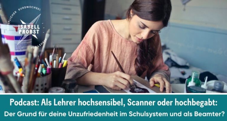 Start - Isabell Probst - Beruflicher Kurswechsel für Lehrer