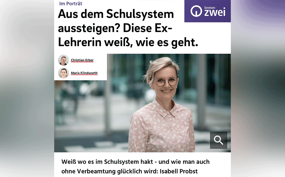 Radio BremenZwei, Gesprächszeit mit Isabell Probst | Isabell Probst ...