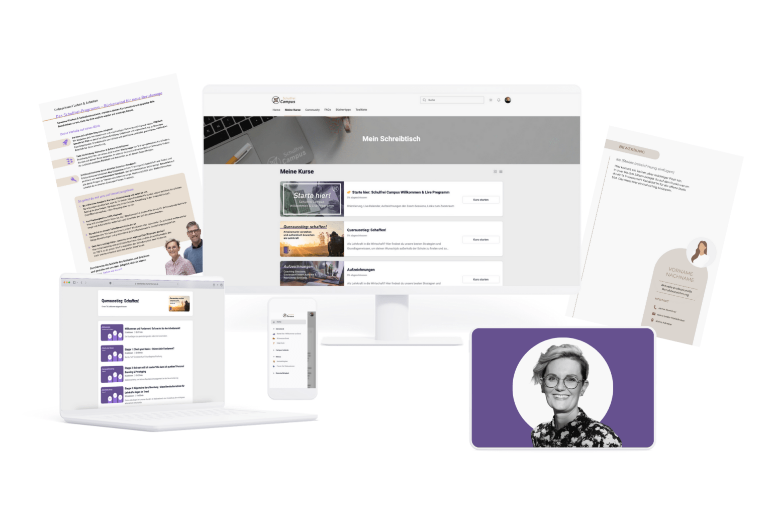 Programmübersicht - Isabell Probst - Beruflicher Kurswechsel für Lehrer